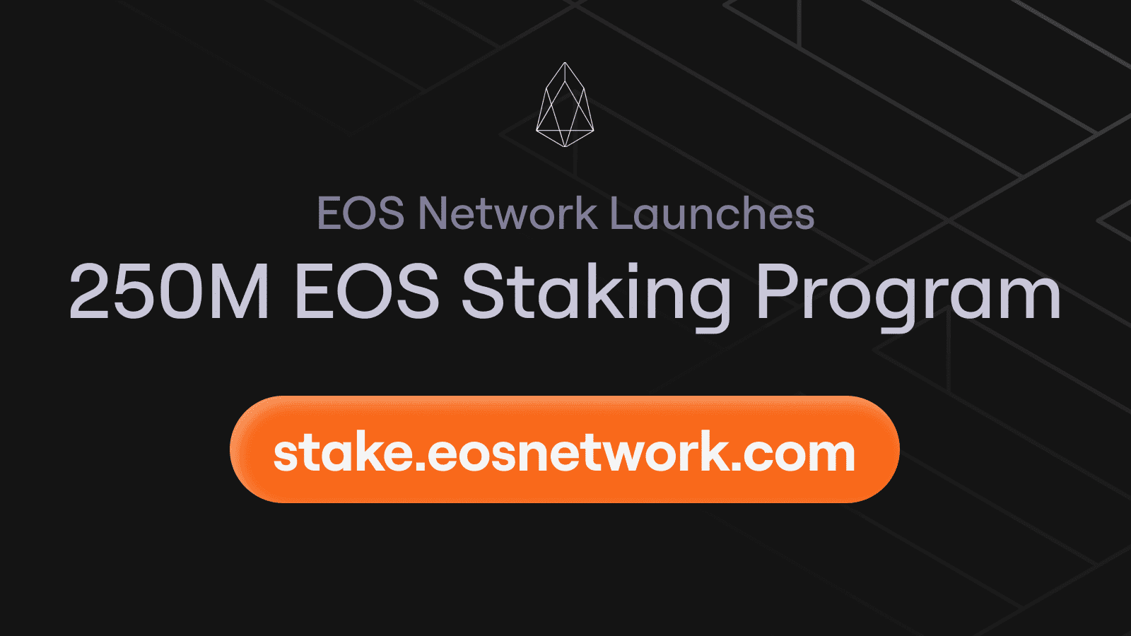 EOS Network Launches 250M EOS Staking Program - EOS Network